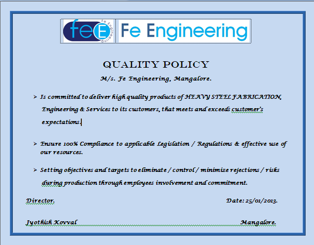 Fe Engineering